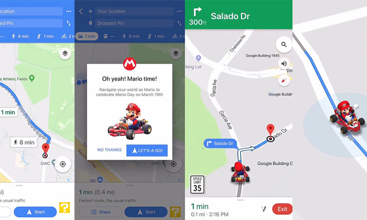 Mario Bros te guía en Google Maps | Despertar México